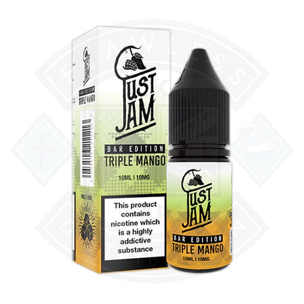 Buy Just Jam - Triple Mango Bar Edition Nic Salts 10ml Online UK ...