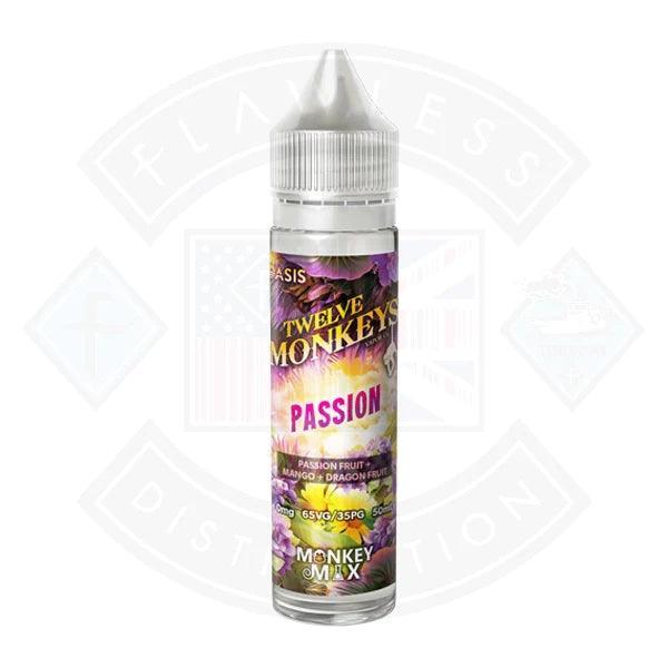 Twelve Monkeys Oasis - Passion 50ml E-Liquid — Flawless Vape Shop